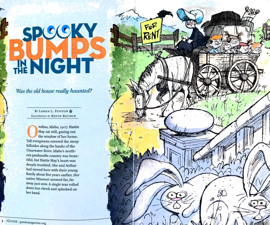 “Spooky Bumps in the Night” – Loren Fenton, Author